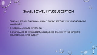 Intussusception in pediatric emergency medicine | PPTX