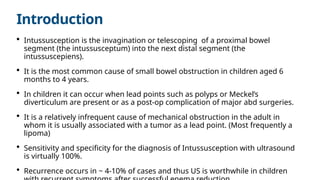 Intussusception case presentation radiology | PPTX