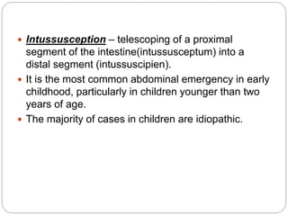 Intussusception (2) | PDF