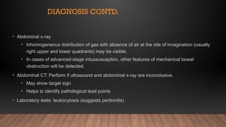 Basic on intussusception Pediatrics note | PPT