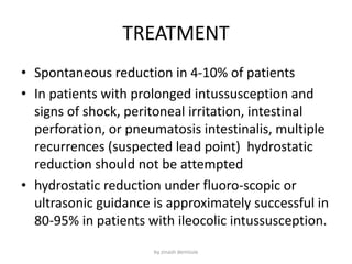 Intussusception by zinu | PPTX