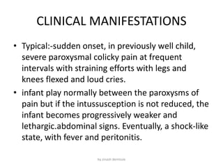Intussusception by zinu | PPTX