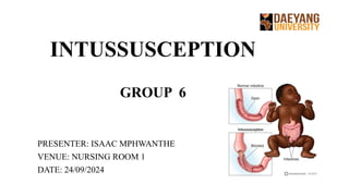 Nursing management of children with intussusception | PPTX