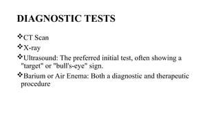 Nursing management of children with intussusception | PPTX