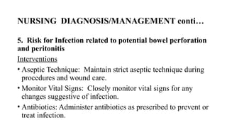Nursing management of children with intussusception | PPTX