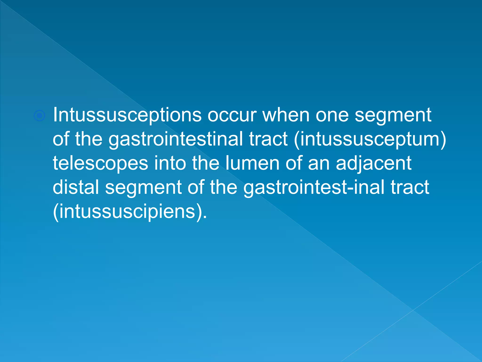 Intussusceptions in adults | PPTX