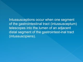 Intussusceptions in adults | PPTX