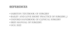 INTUSSUSCEPTION ,MANAGEMENT AND COMPLICATIONS | PPTX