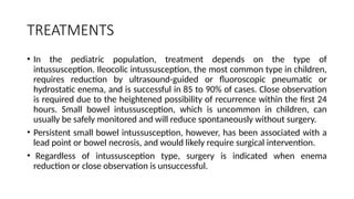 INTUSSUSSCEPTION, A PEADIATRIC EMERGENCY.pptx | Digestive Disorders ...
