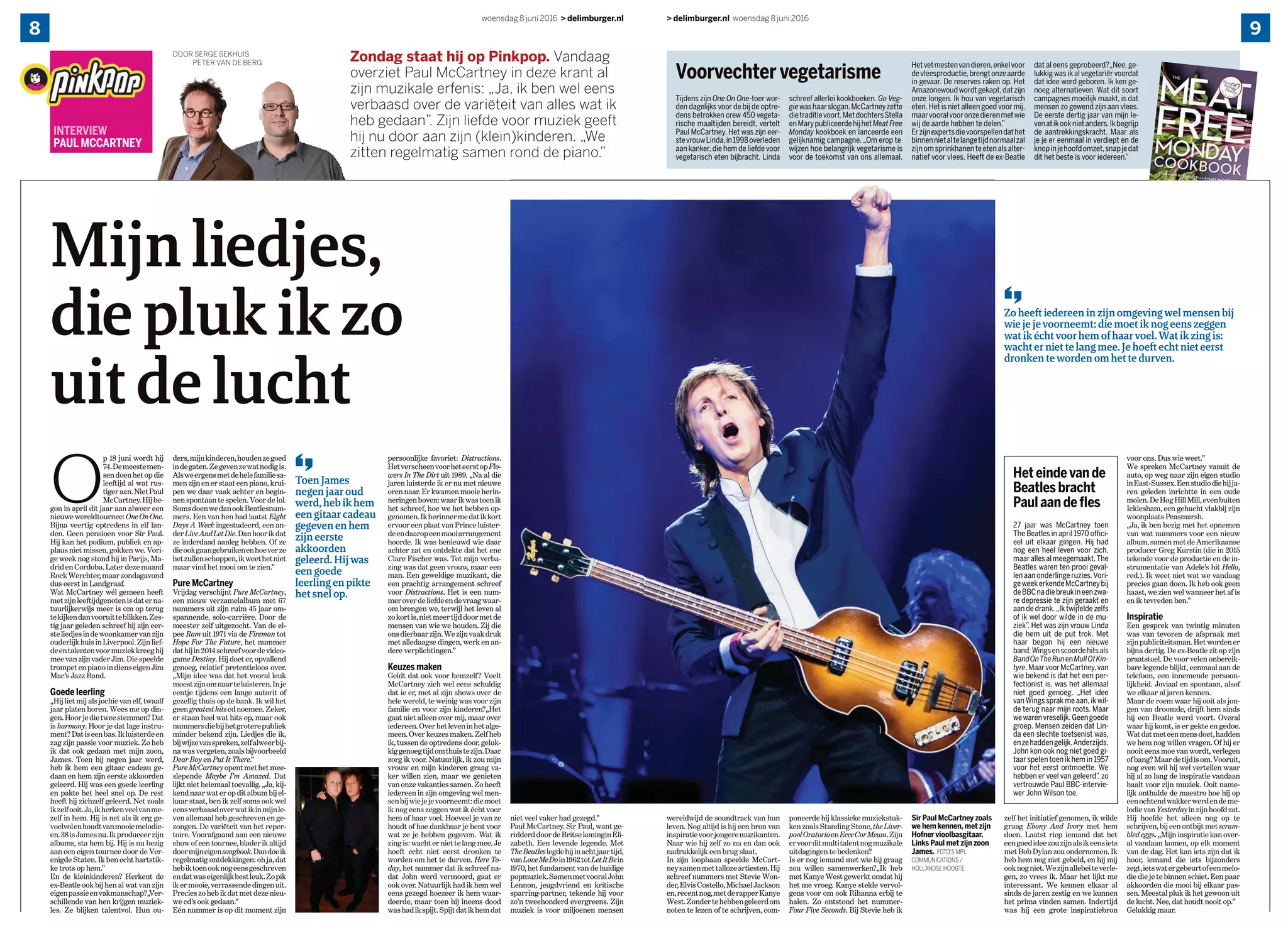 'Mijn liedjes, die pluk ik zo uit de lucht' | PDF