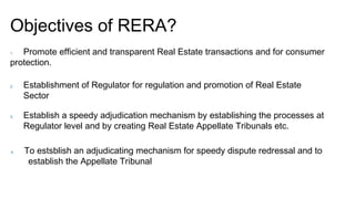 What is RERA? | ODP