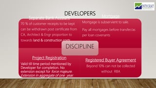 Real Estate (Regulation and Development) Act,2016 | PPTX