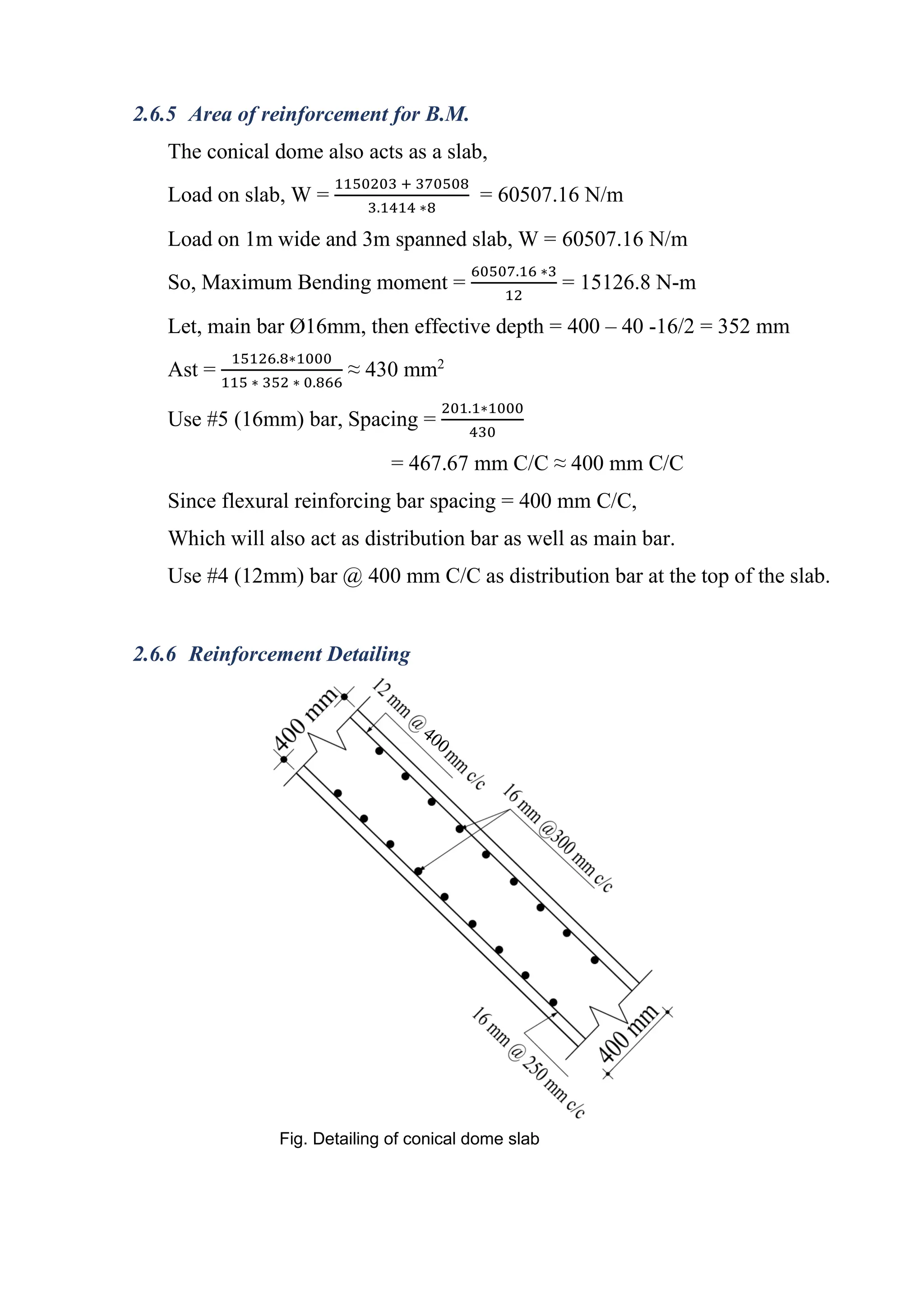 Intze Overhead Water Tank Design by Working Stress - IS Method.pdf