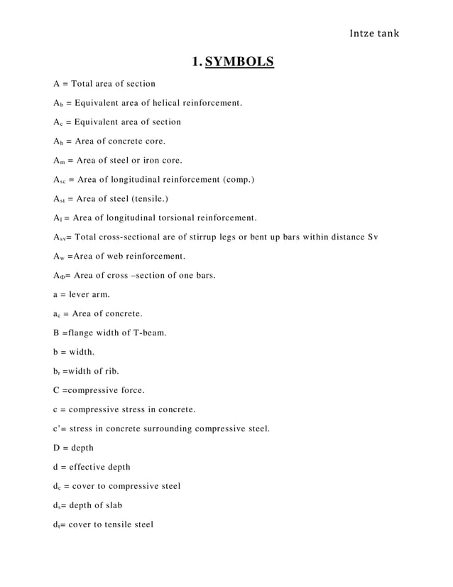 Intze tank design | PDF | Civil Engineering Industry | Industries