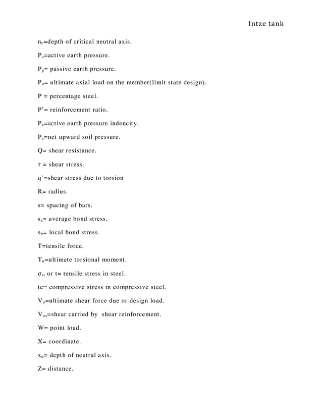 Intze tank design | PDF | Civil Engineering Industry | Industries