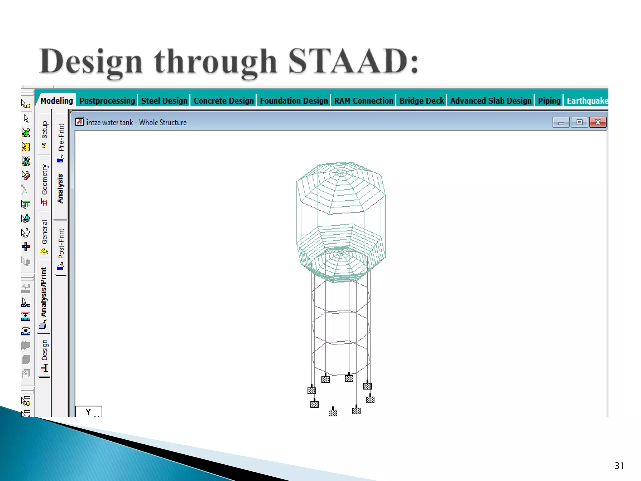 Intze tank design | PPTX