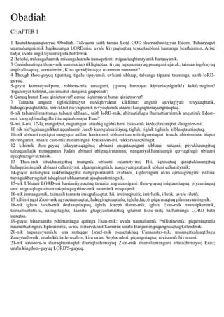 Inuinnaqtun - Obadiah.pdf