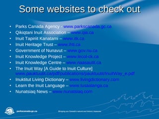 Inuit Values and Worldview: Their Importance in Protecting the Arctic | PPT