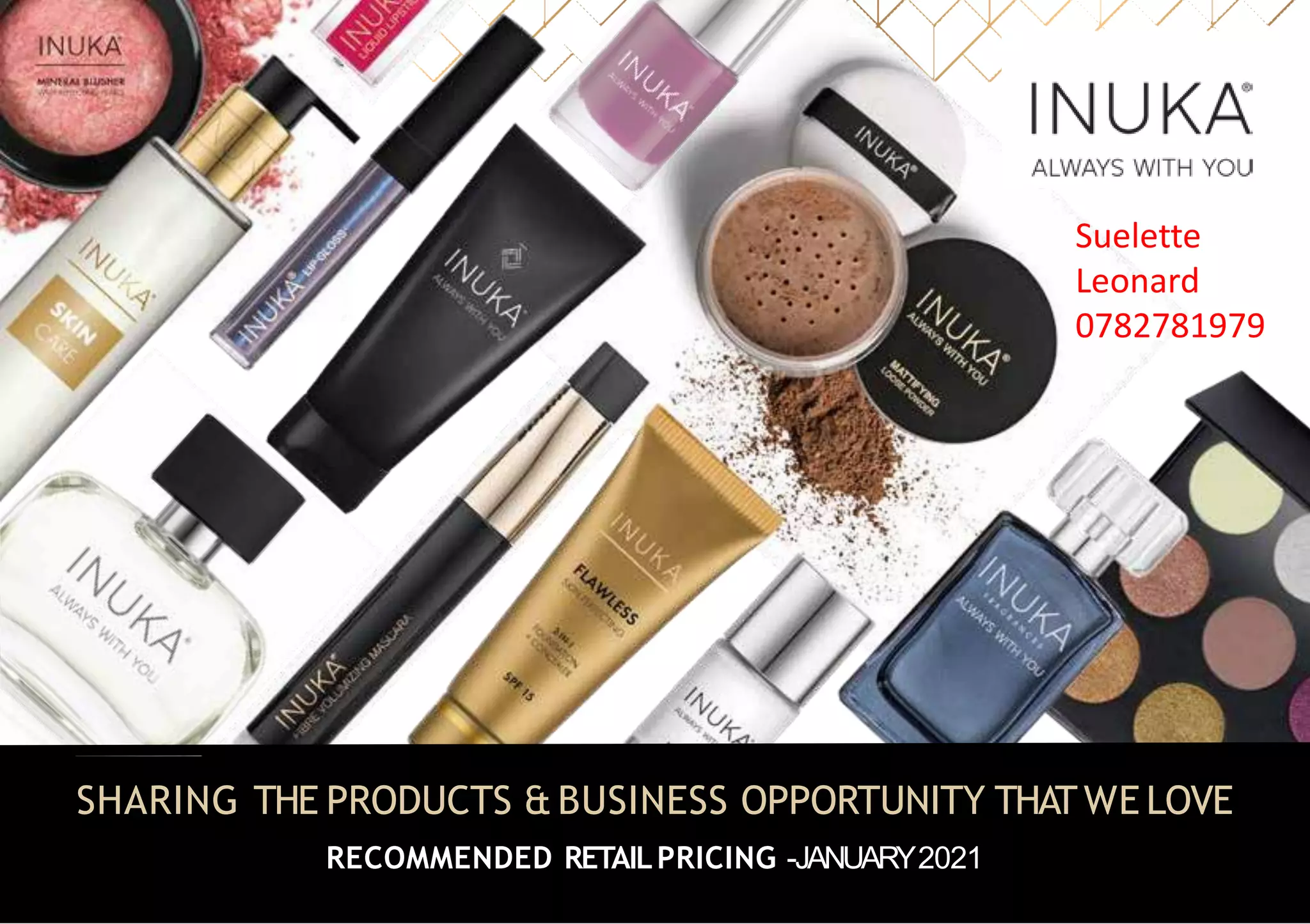 INUKA FRAGRANCES PRODUCT BROCHURE BY SUE LEONARD | PDF