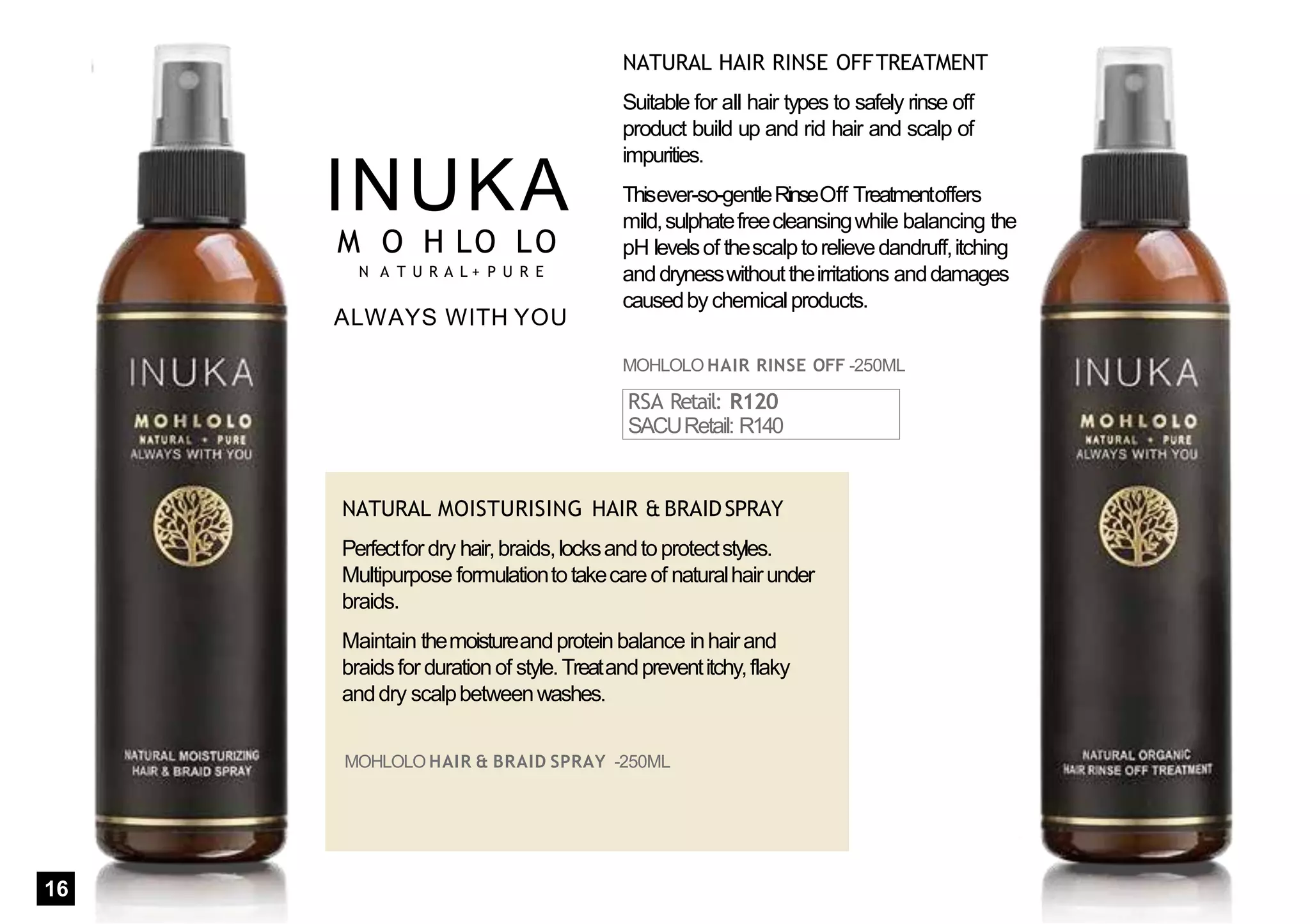 INUKA FRAGRANCES PRODUCT BROCHURE BY SUE LEONARD | PDF