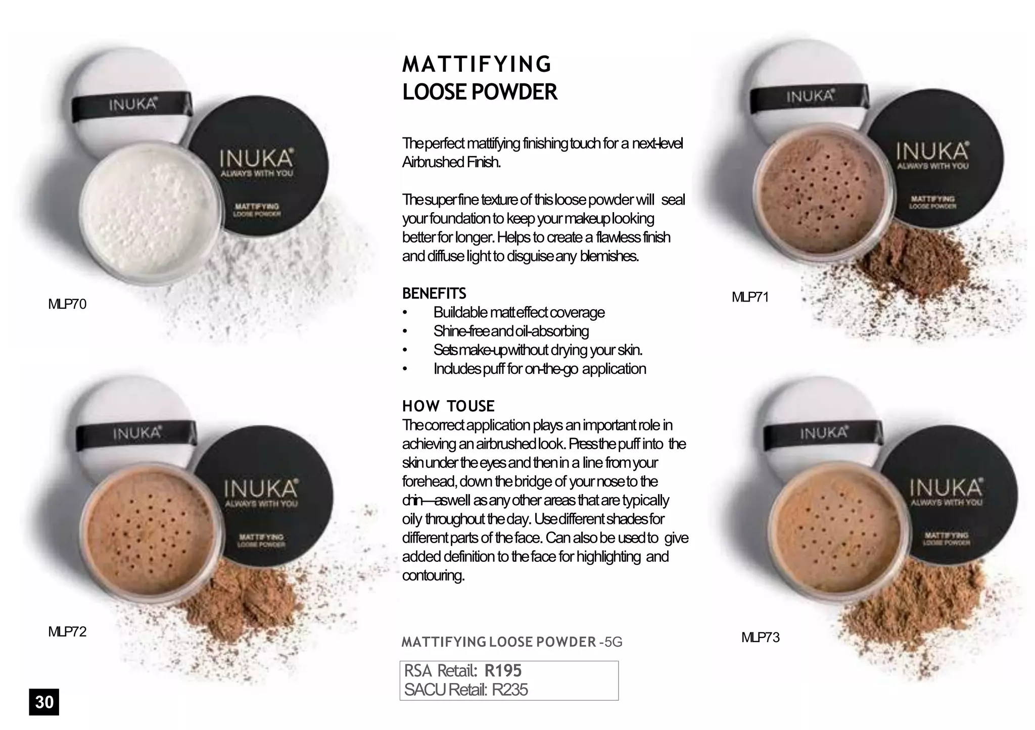 INUKA FRAGRANCES PRODUCT BROCHURE BY SUE LEONARD | PDF