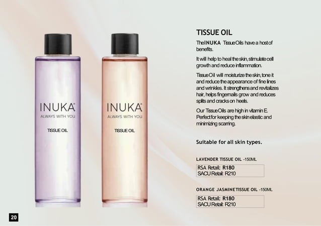 INUKA FRAGRANCES PRODUCT BROCHURE BY SUE LEONARD | PDF
