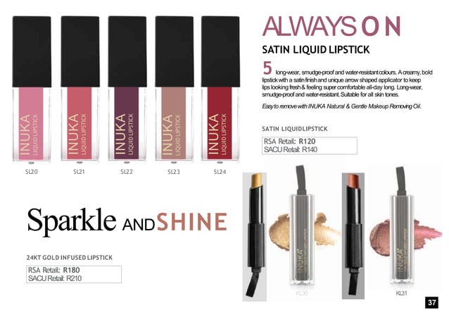 INUKA FRAGRANCES PRODUCT BROCHURE BY SUE LEONARD | PPT