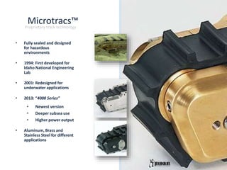 Inuktun Robotic Crawlers and Cameras | PPT