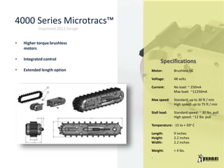 Inuktun Robotic Crawlers and Cameras | PPT