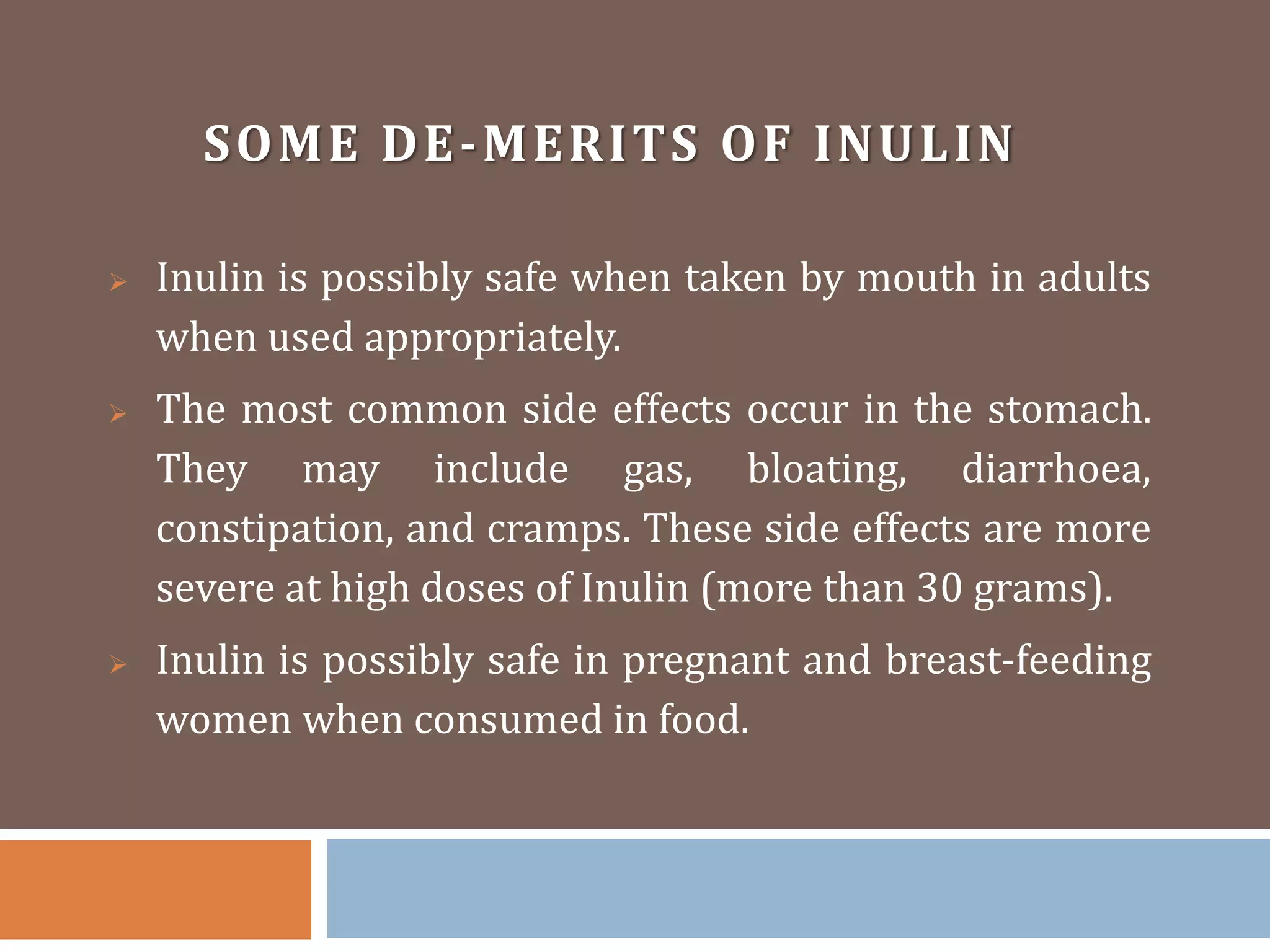 Inulin one step towards healthy lifestyle | PPT