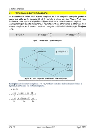 I numeri complessi | PDF