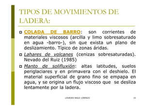 Inundación y movimientos ladera | PDF
