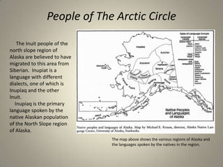 Inupiat Eskimos Melissa Cummins | PPT