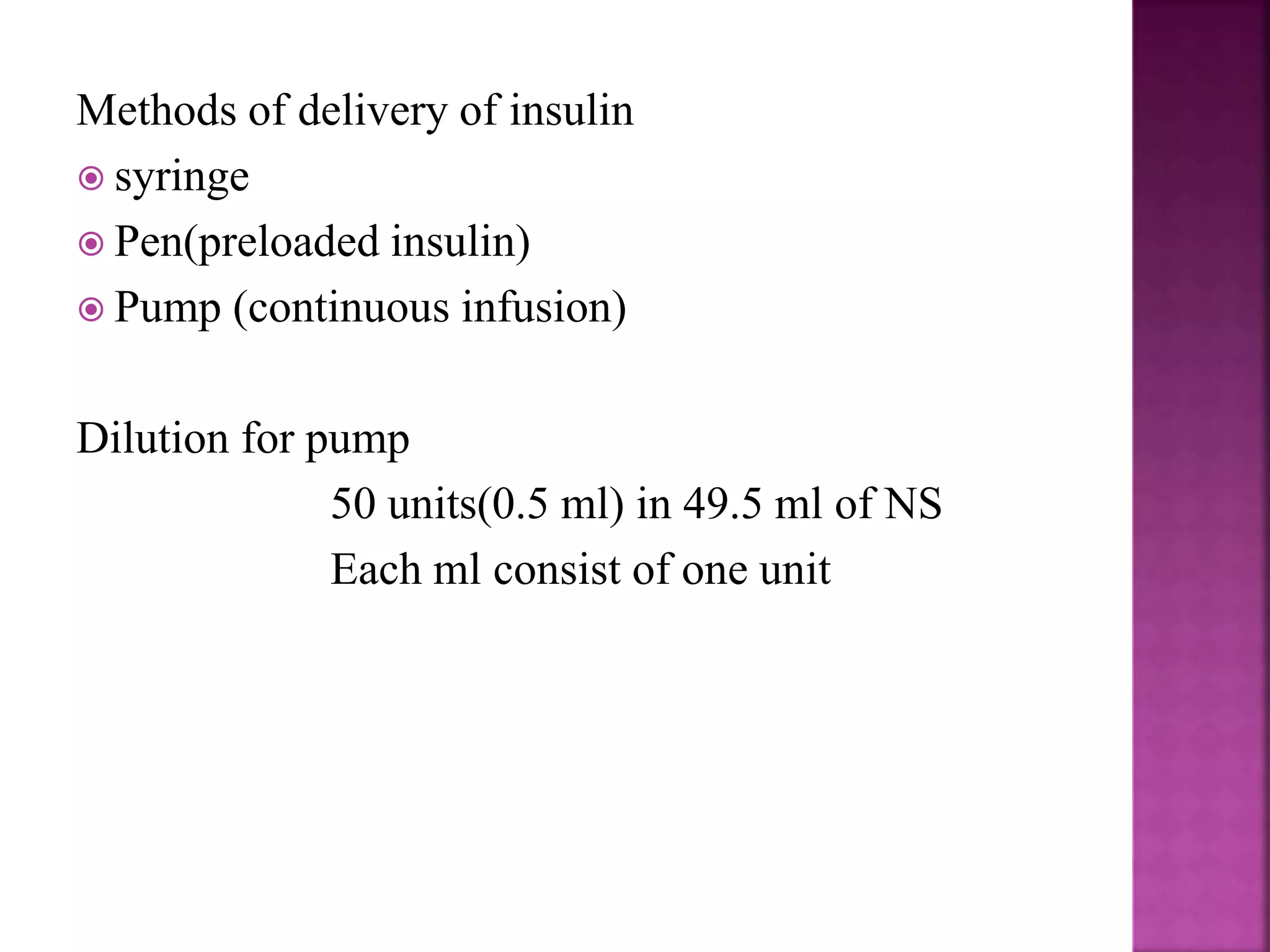 Insulin | PPTX