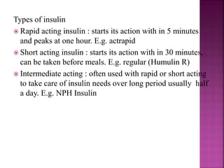 Insulin | PPTX