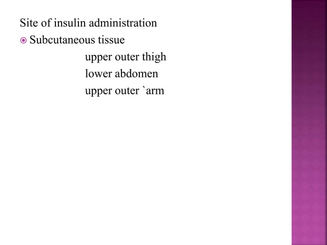 Insulin | PPTX