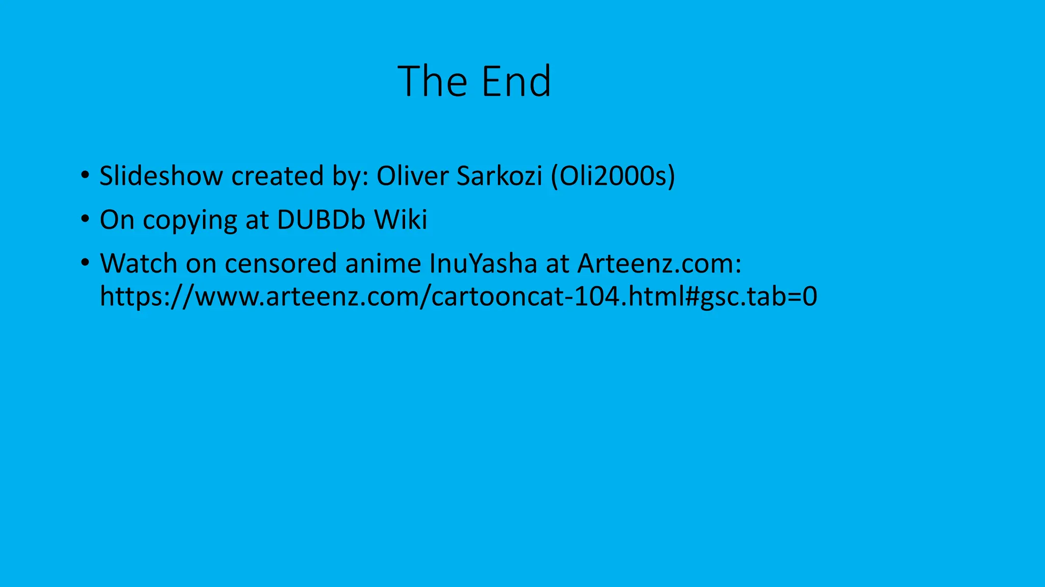 إينوياشا (InuYasha) (Arabic, Censored dub) | PPTX