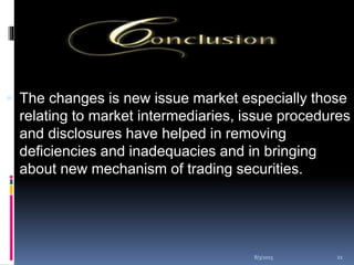 new issue market | PPSX