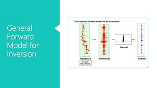 inverse theory and inversion of seismic | PPTX
