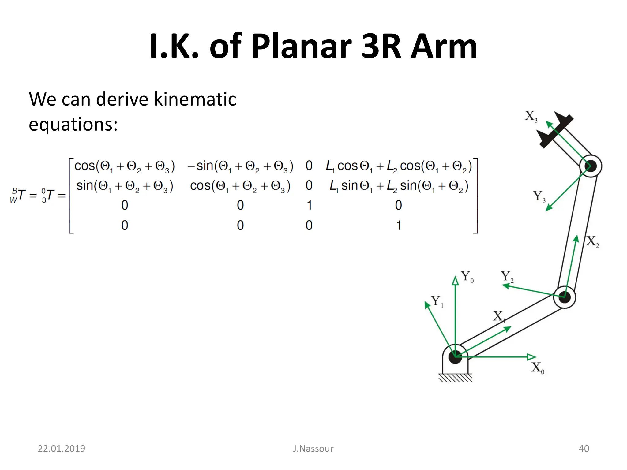 inverse kinematics of robotic manipulators | PDF | Physics | Science
