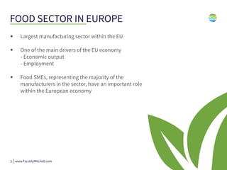 Innovation in Food SMEs | PPT