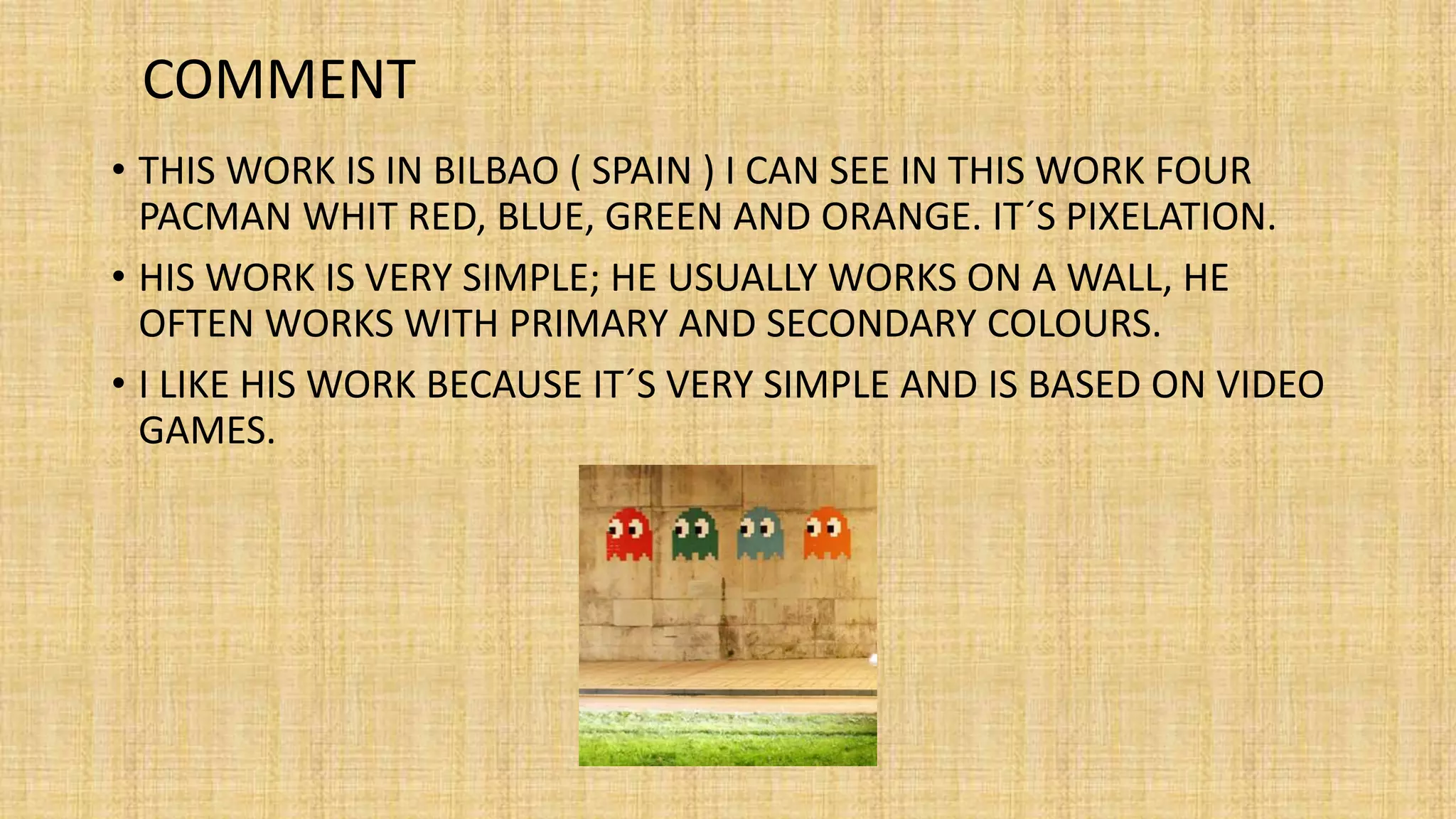 STREET ART: INVADER | PPTX