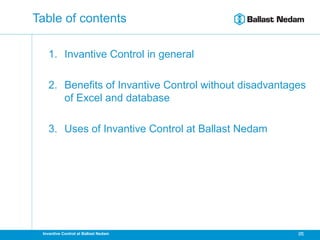 Invantive at Eusprig 2014 | PPT