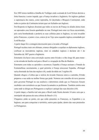 Invasões napoleónicas historia portugal | DOCX