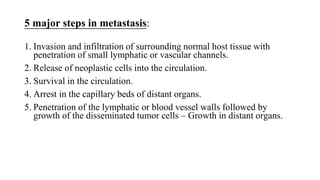 Invasion and metastasis.kiran | PPT