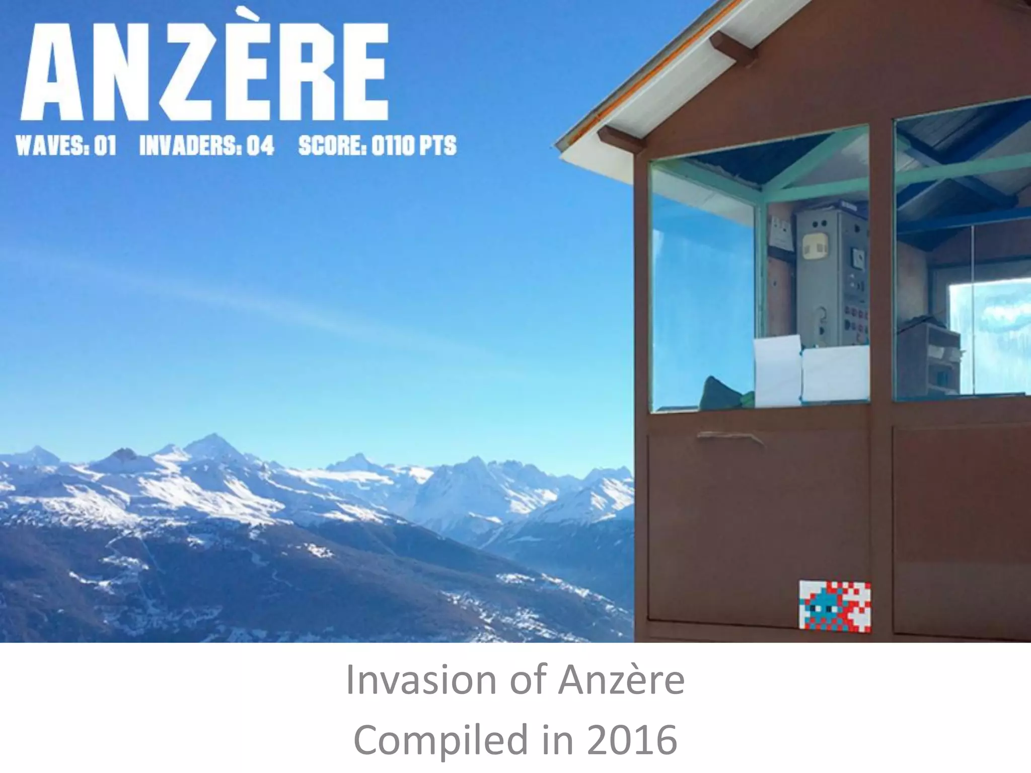 Space Invaders Anzere | PDF | Painting | Arts and Crafts