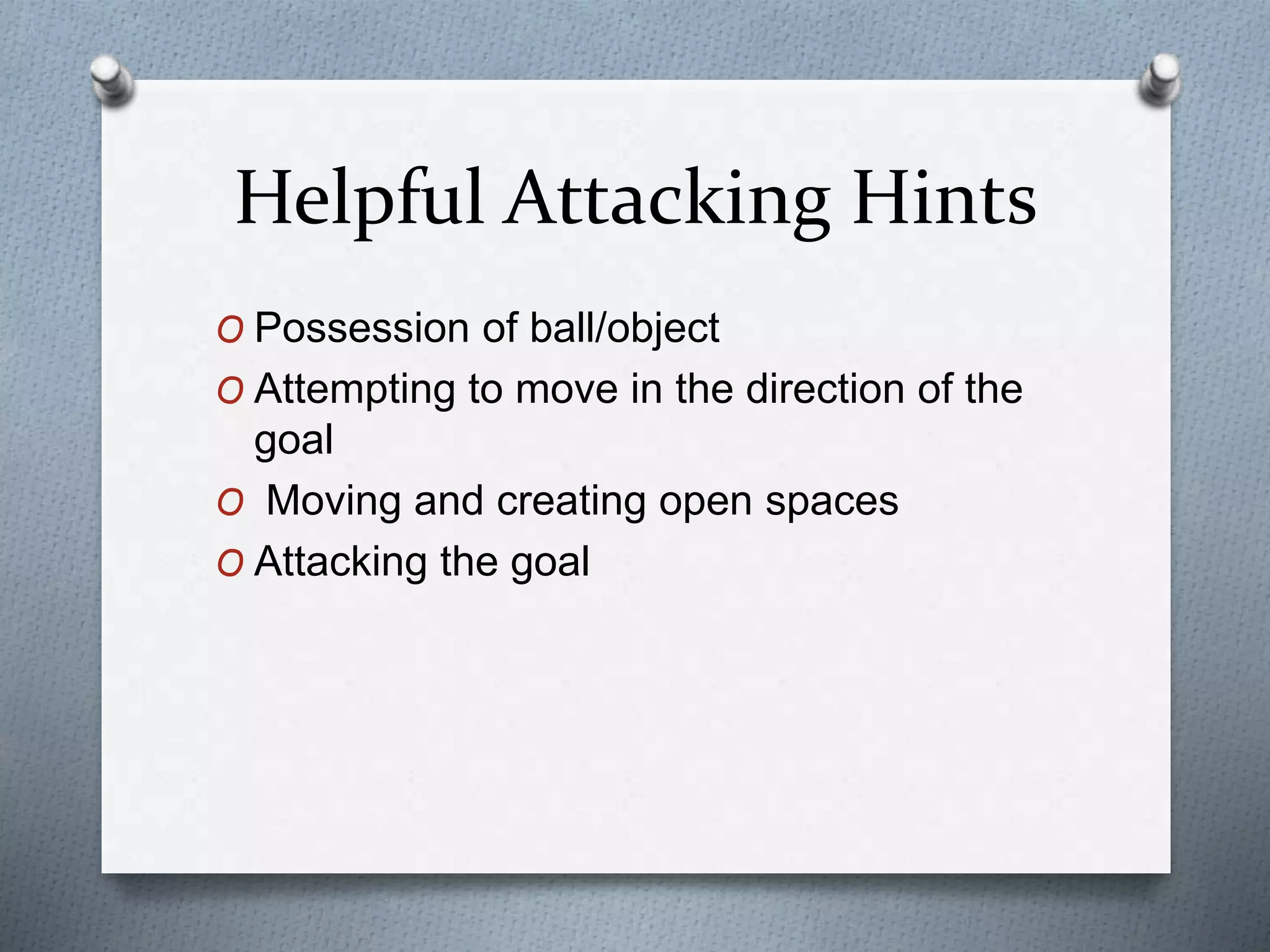 Invasion games powerpoint | PPTX