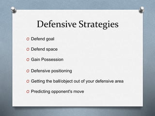 Invasion games powerpoint | PPTX