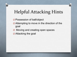 Invasion games powerpoint | PPTX