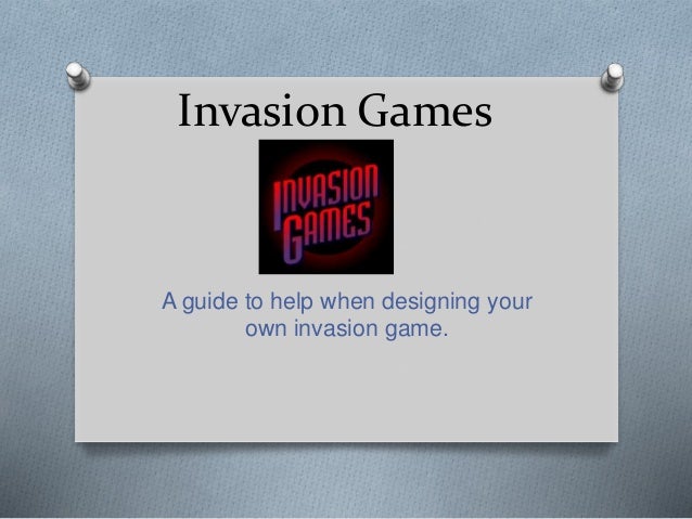 Invasion games powerpoint